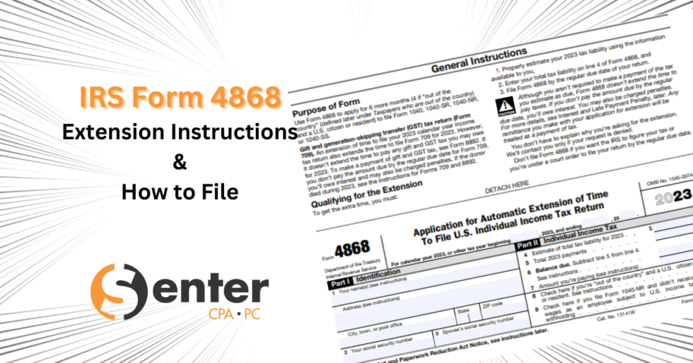 Filing a Tax Extension | Senter, CPA, P.C.